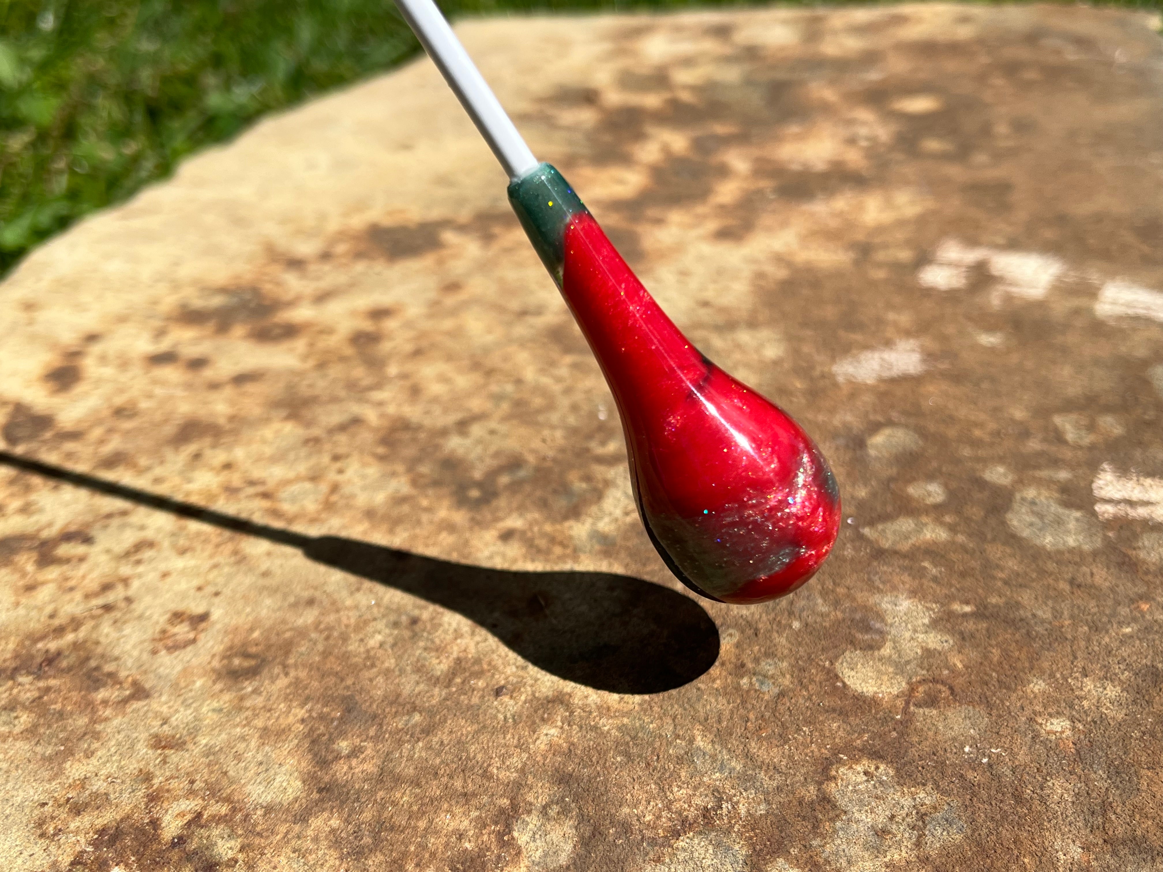 Nicholas- Pear Acrylic Conducting Baton – Garlinger Batons