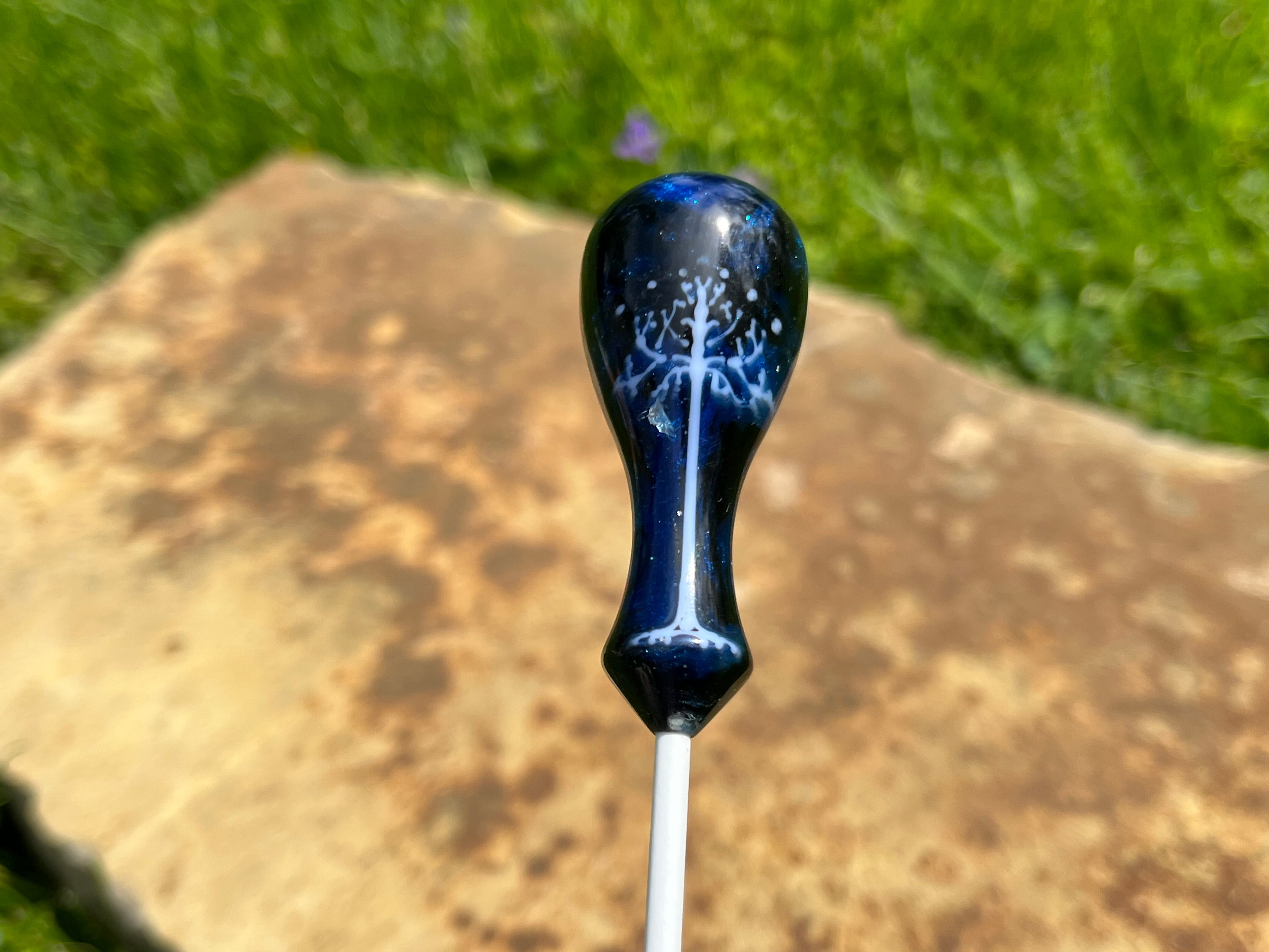 Tree of Gondor- Ergonomic Acrylic Conducting Baton – Garlinger Batons