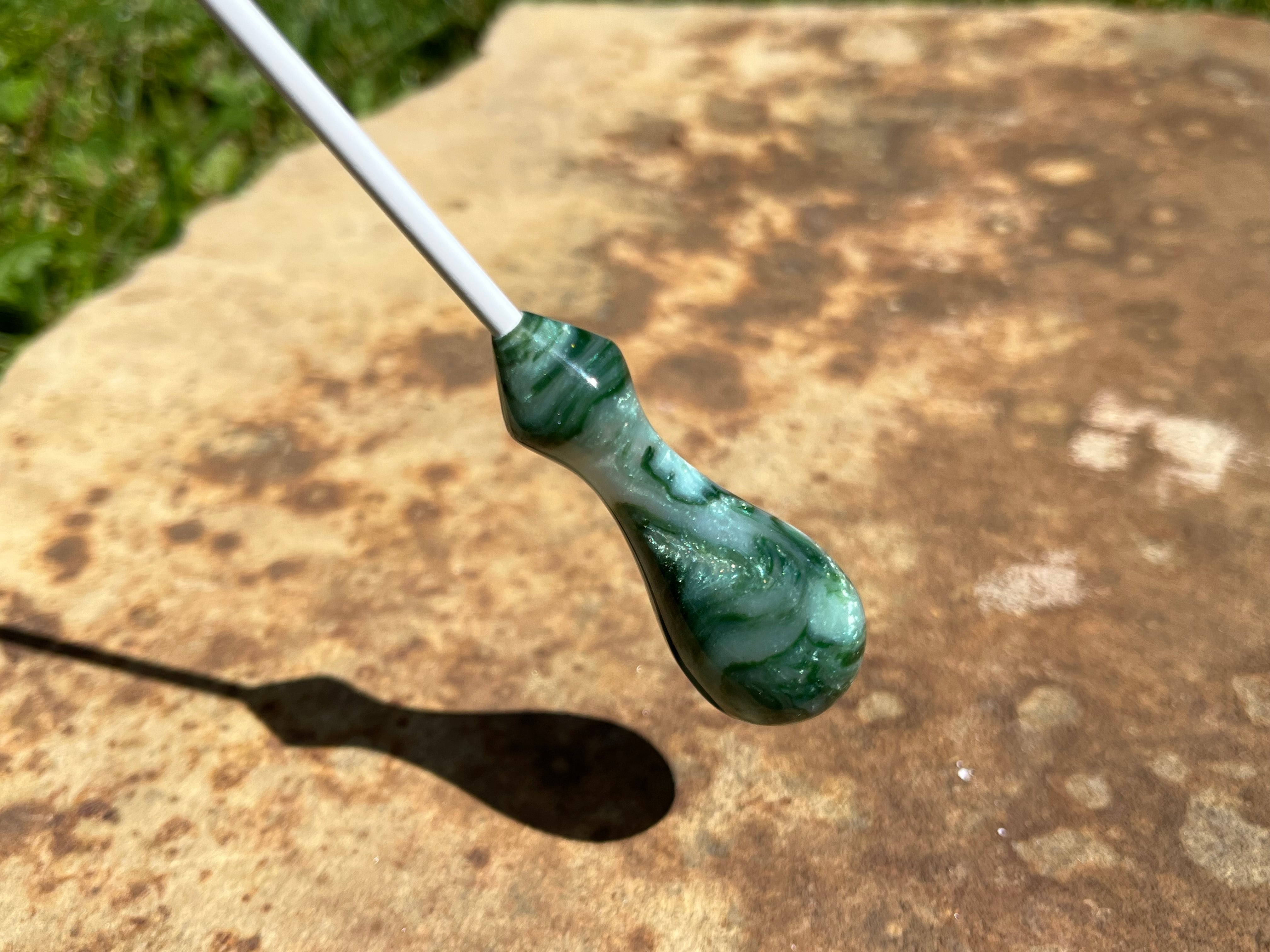 Jade- Ergonomic Acrylic Conducting Baton – Garlinger Batons