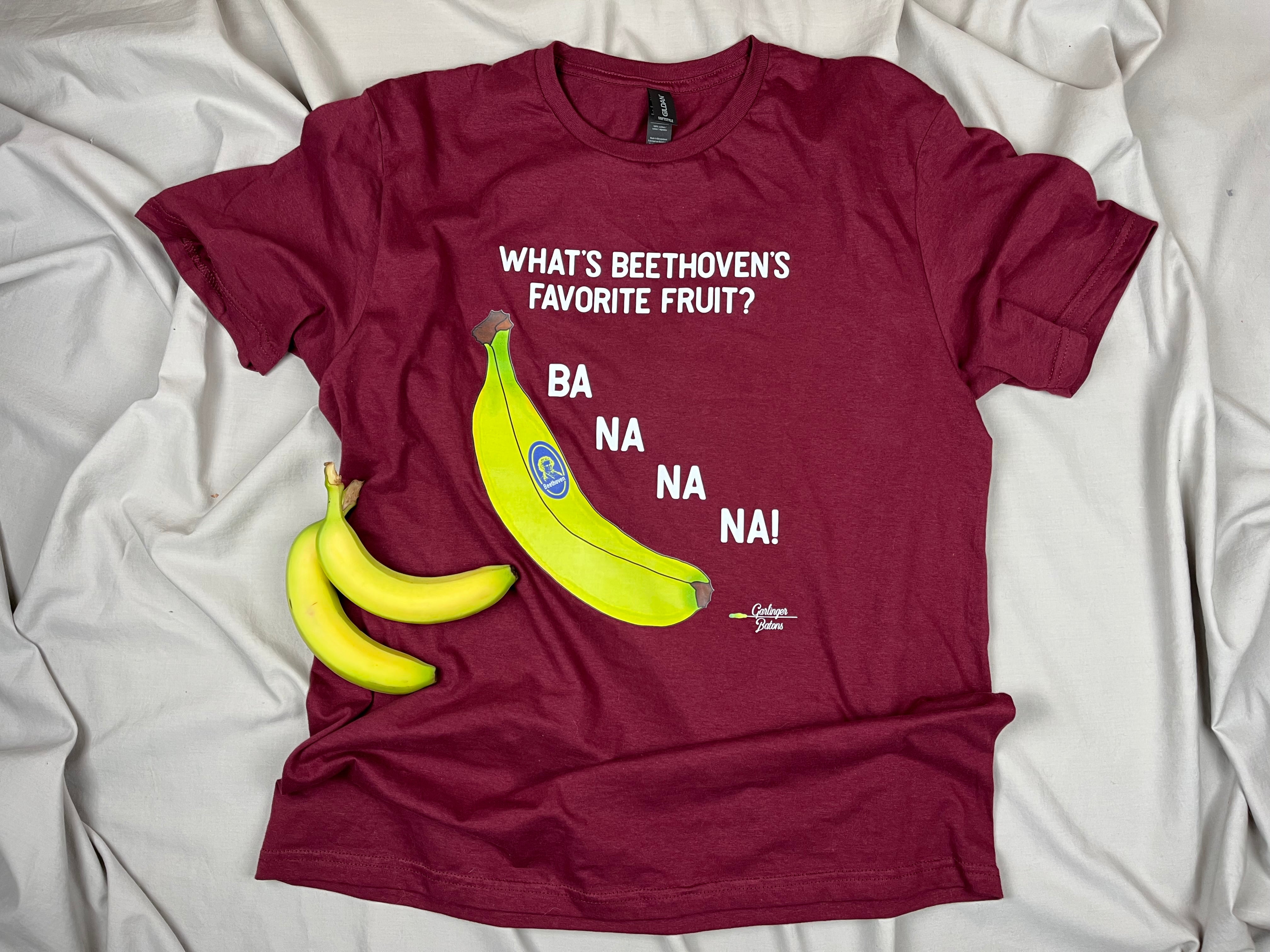 Beethoven's Banana T Shirt – Garlinger Batons