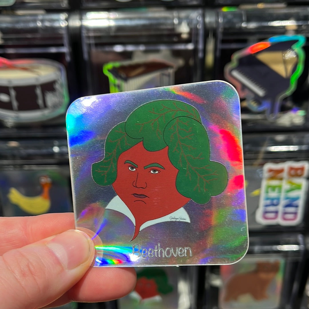 Beethoven- Holographic Sticker – Garlinger Batons